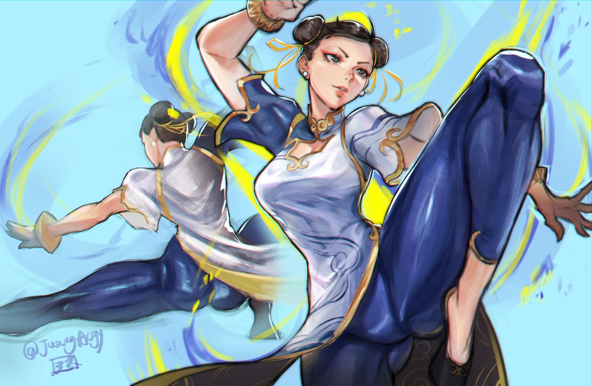 Chun Li Fan art from Street Fighter 6 that will kick the fans hard ...