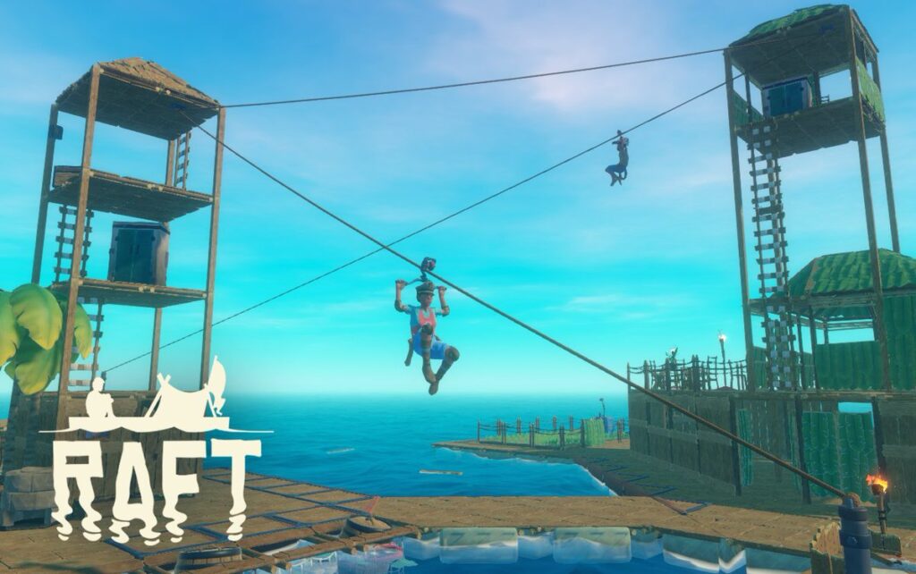 Raft Zipline Parts Locations Guide (Caravan Town) | Retrology